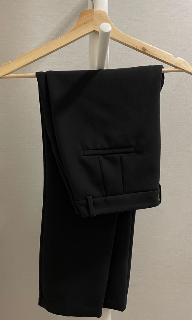 Zara black formal pants, Women's Fashion, Bottoms, Other Bottoms on ...
