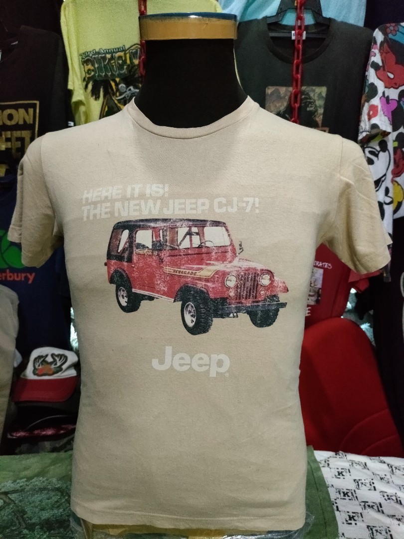 (18) JEEP CJ-7, Men's Fashion, Tops & Sets, Formal Shirts on Carousell