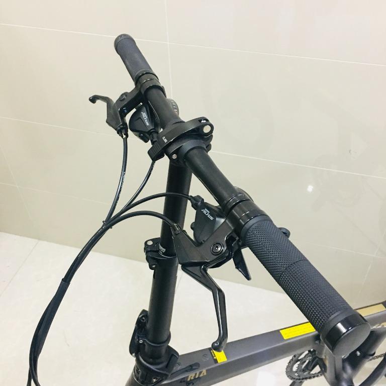 NEW COLOUR JAVA ARIA 406 20" Disc brake carbon fiber folding bike Shimano 18 speeds #fatherloveu ...