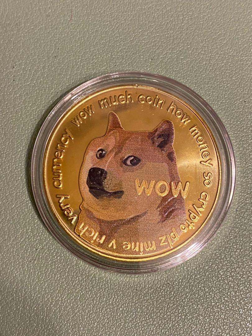 狗狗幣 doge 實體收藏品, 興趣及遊戲, 玩具 & 遊戲類 - Carousell
