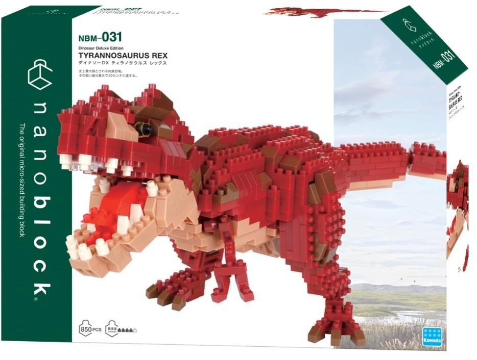 [預售] nanoblock 暴龍王者(別注珍藏版) | [Pre-order] nanoblock Dinosaur Deluxe Edition TYRANNOSAURUS REX NBM ...
