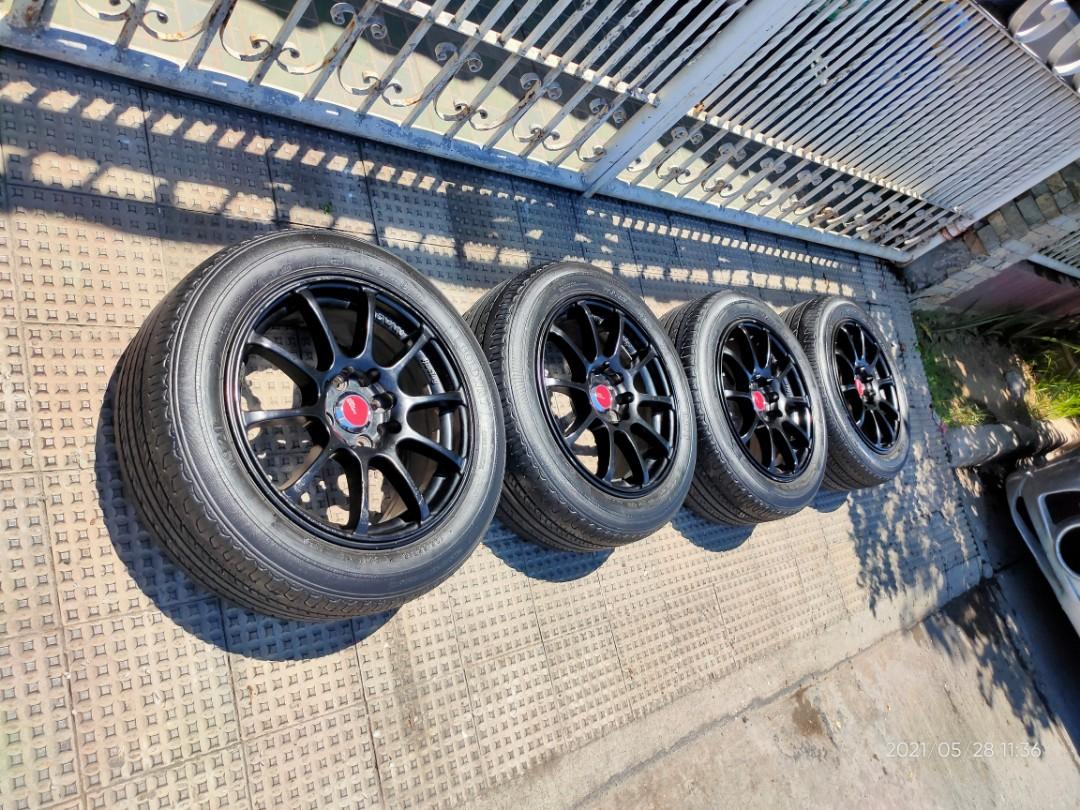 Advan Racing 15s, Car Parts & Accessories, Mags and Tires on Carousell