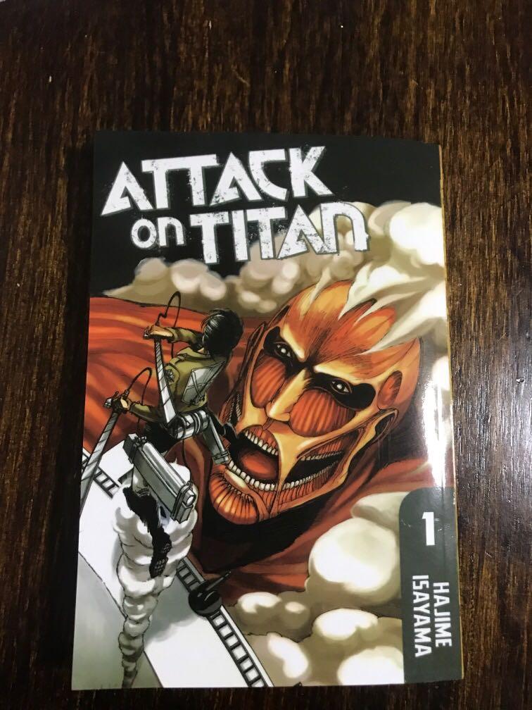 Attack on titan - AOT - Volume 1, Hobbies & Toys, Books & Magazines ...