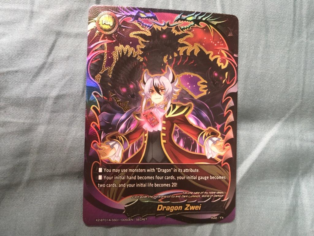 Buddyfight Dragon Zwei flag, Hobbies & Toys, Toys & Games on Carousell