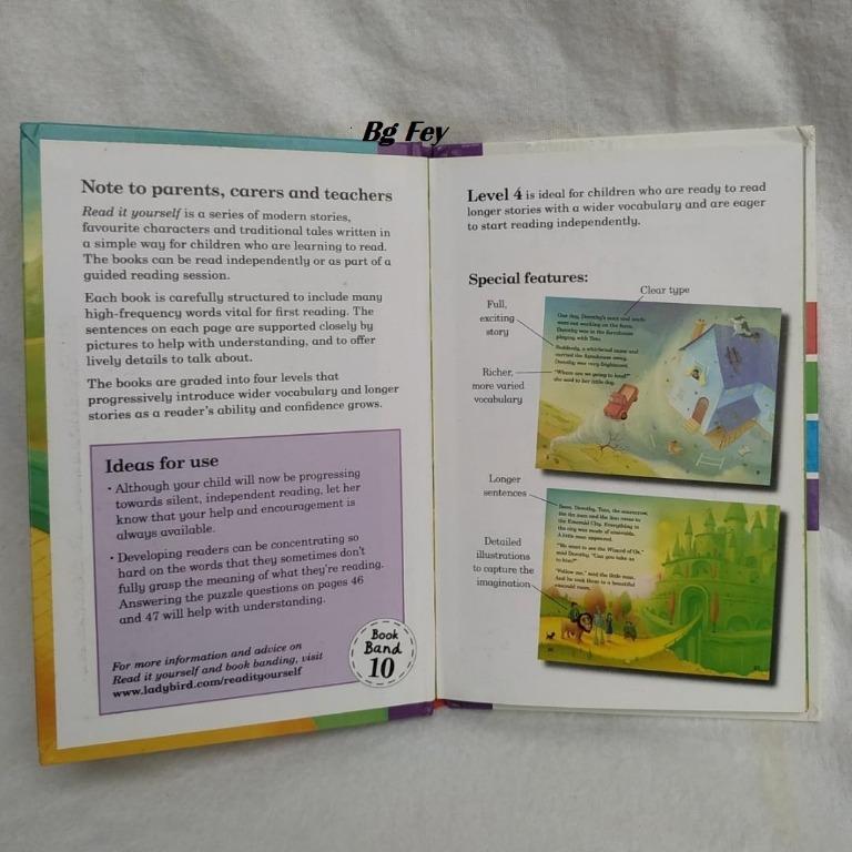 Buku Anak Ladybird Read It Yourself Level 4 - The Wizard of Oz, Buku & Alat Tulis, Buku Anak ...