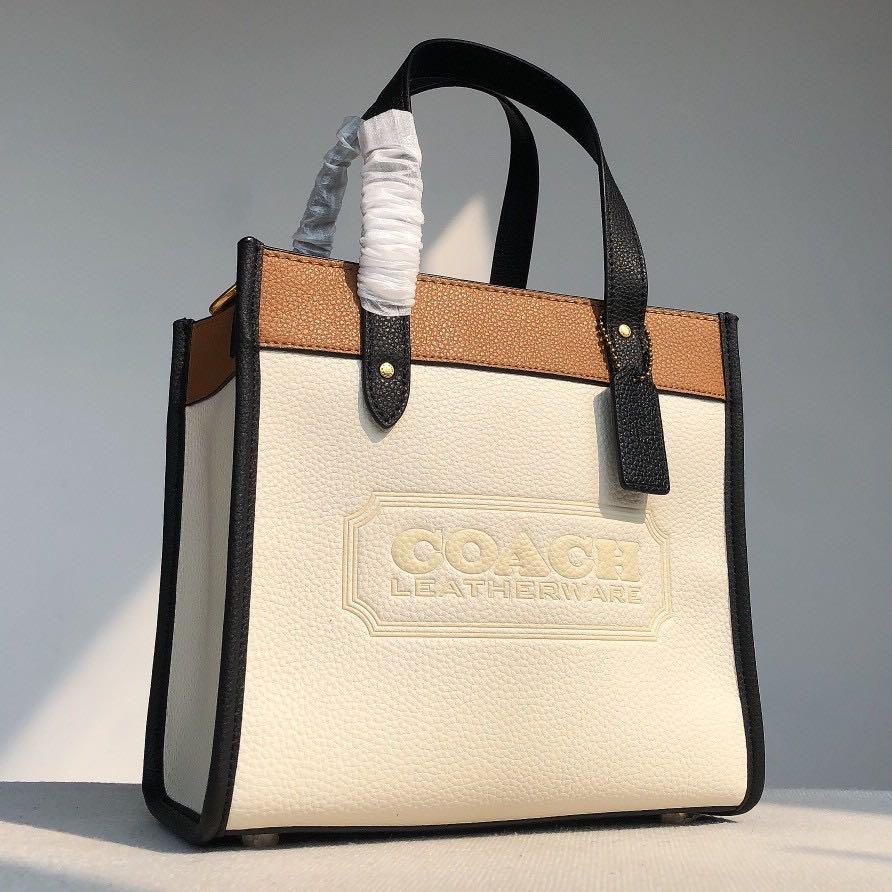 Coach Small Field Tote Bag, Women's Fashion, Bags & Wallets, Tote Bags ...