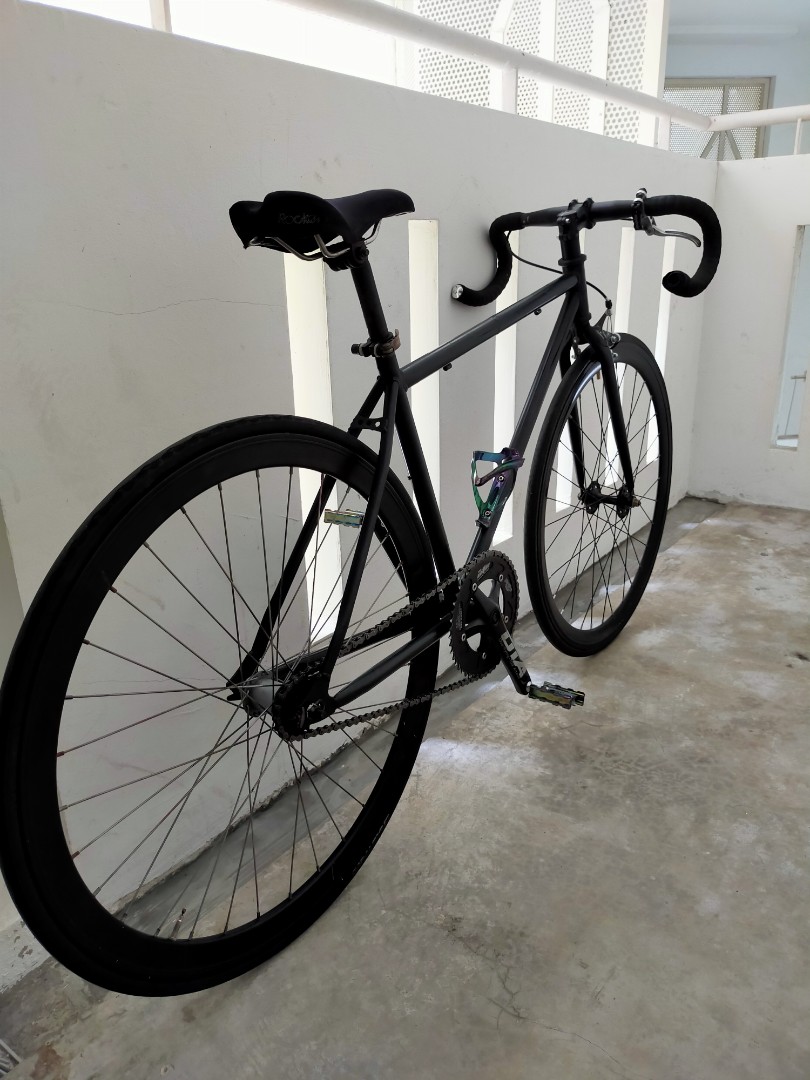 Coastal brake fixie all black, Sports Equipment, Bicycles & Parts ...