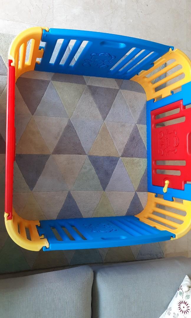 Colorful Playpen, Babies & Kids, Baby Nursery & Kids Furniture, Cots ...