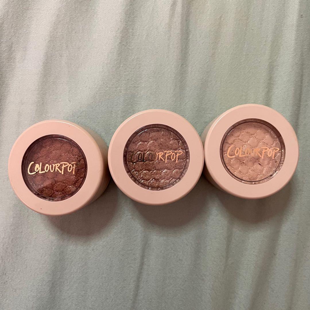 ColourPop Super Shock Shadows - Deep Dive - A Little Quarky - Peekaboo ...