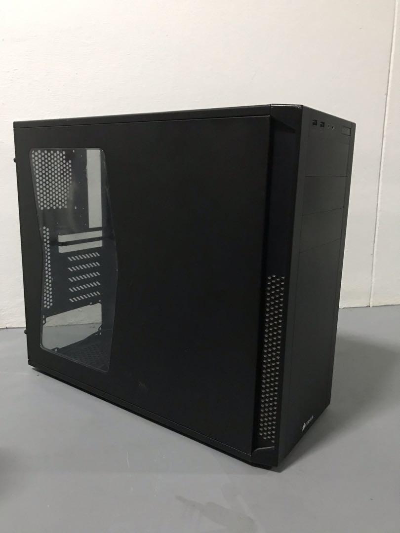 Corsair Carbide Series 200R Windowed Compact ATX Case, with Side Panel ...