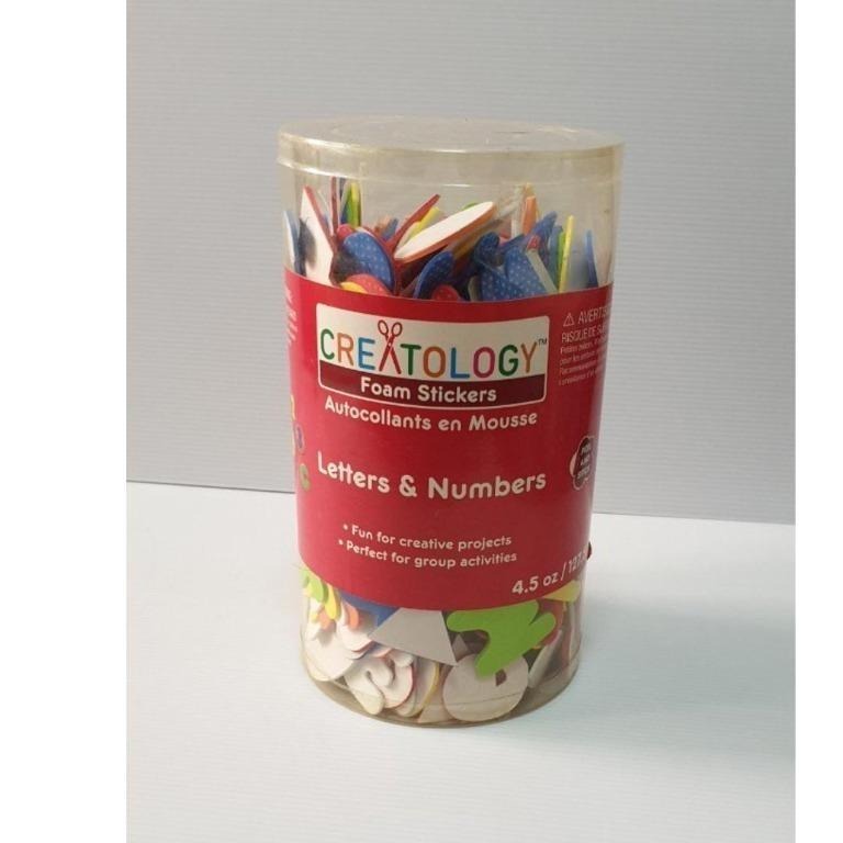 Creatology Foam Stickers - Letters & Numbers, Stationary, Hobbies ...