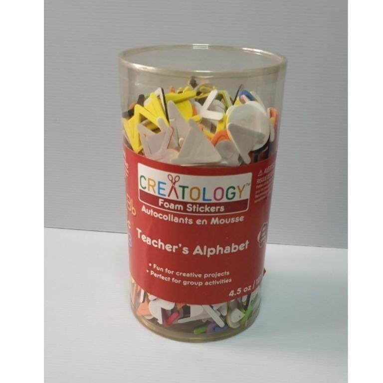 Creatology Foam Stickers - Teacher's Alphabet, Stationary, Hobbies ...