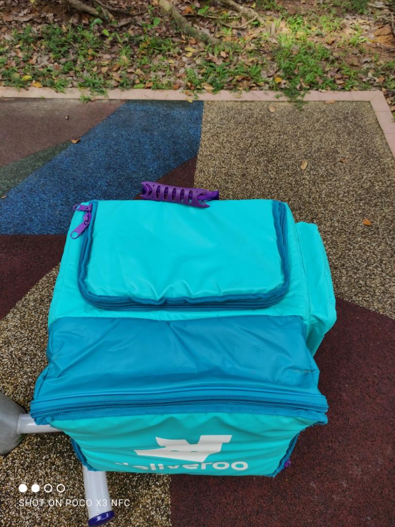 Deliveroo Pro Series Square Food Delivery Thermal Backpack, Men's ...
