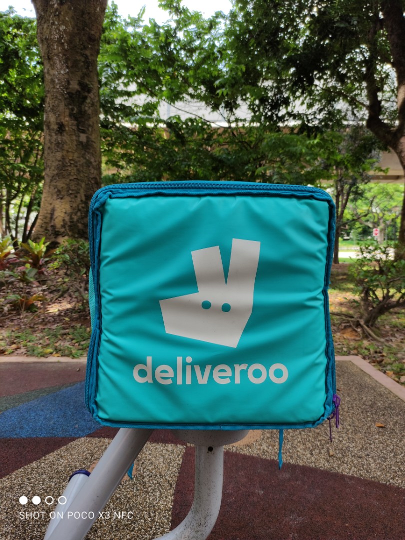 Deliveroo Pro Series Square Food Delivery Thermal Backpack, Men's ...