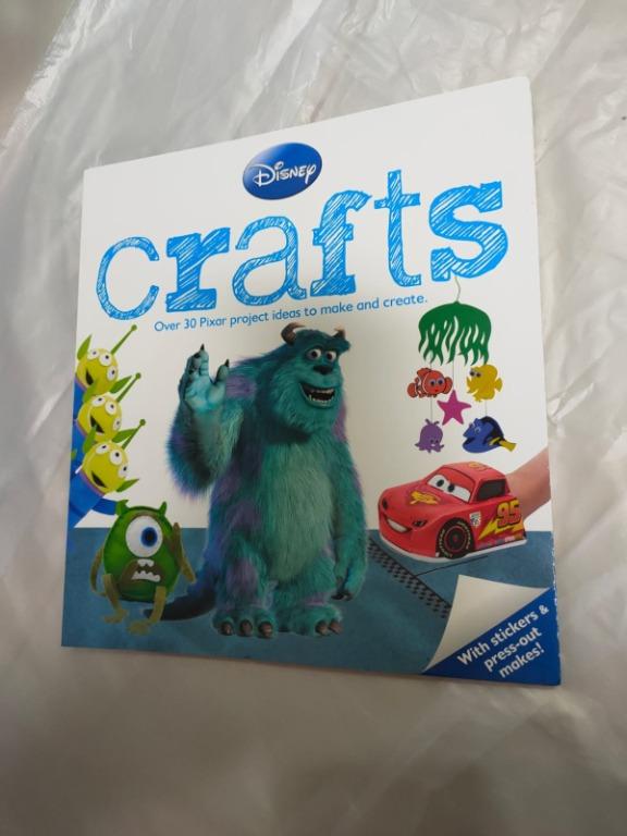 Disney Crafts Book - Pixar, Hobbies & Toys, Books & Magazines, Children ...