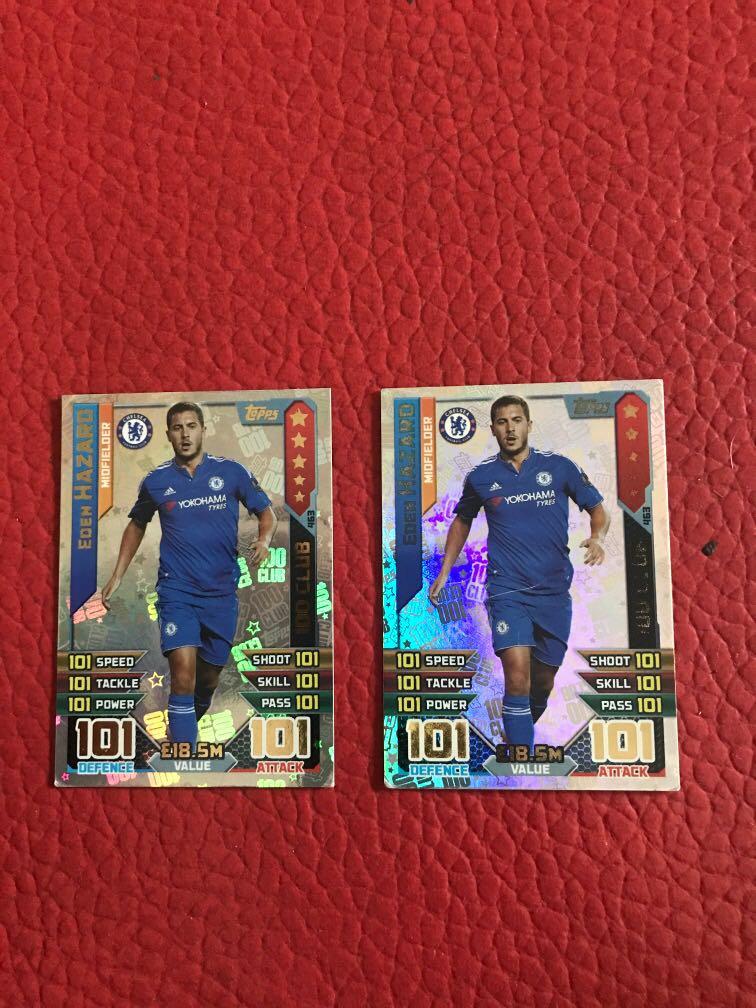 Eden Hazard Hundred Club Match Attax, Hobbies & Toys, Toys & Games on ...