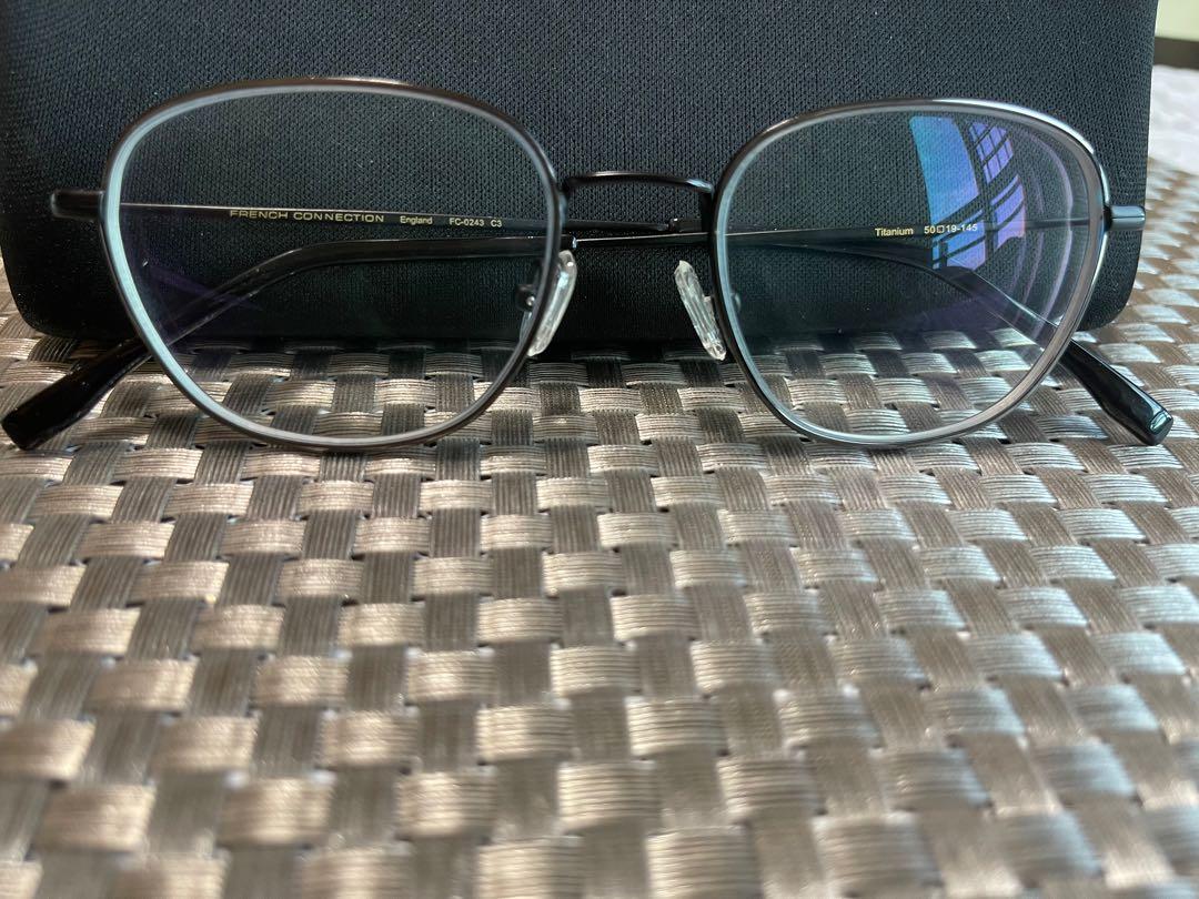 FCUK titanium glasses spectacle frame, Women's Fashion, Watches ...