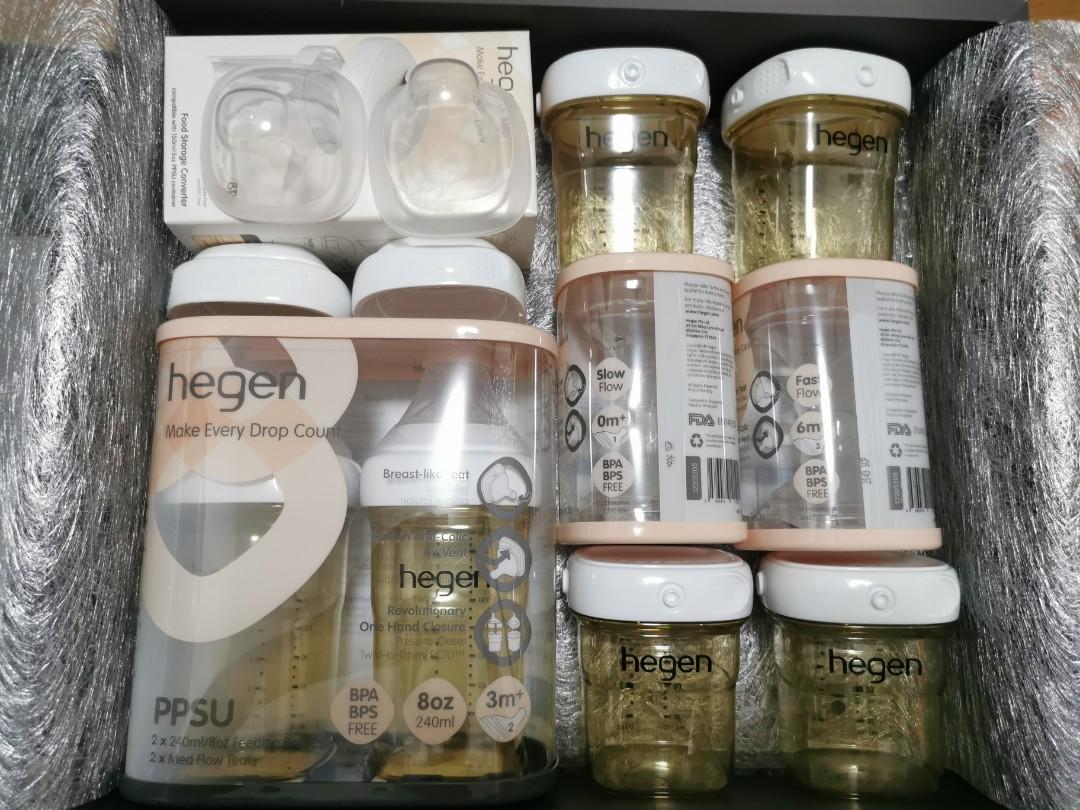 Hegen milk bottle gift box, Babies & Kids, Nursing & Feeding ...