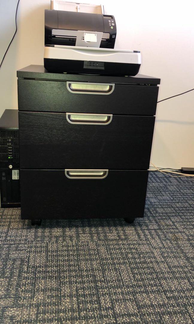 Ikea Galant drawer unit on castors, Furniture & Home Living, Furniture ...