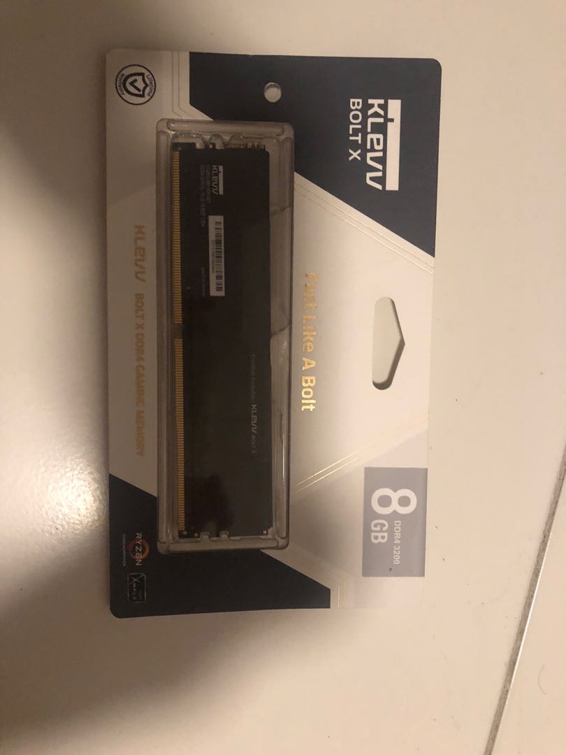 Klevv ram 8GB ram DDR4 3200 CL 16-18-18, Computers & Tech, Parts ...