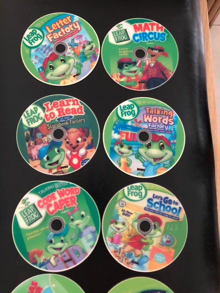 Leapfrog Educational DVDs, Hobbies & Toys, Music & Media, CDs & DVDs on Carousell