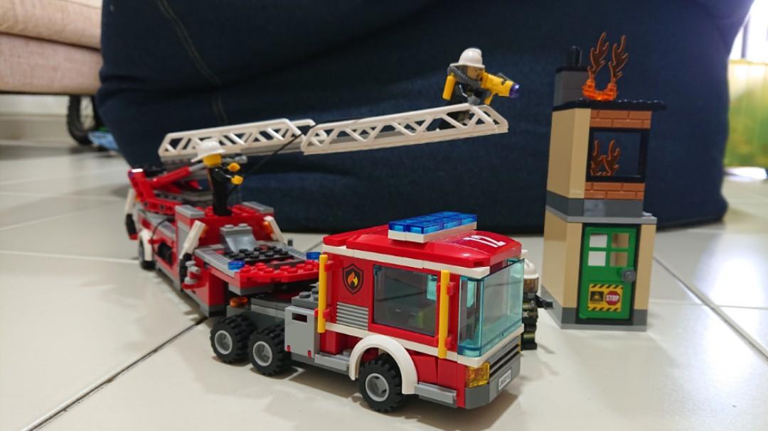 Lego City Fire Engine Set 60112, Hobbies & Toys, Toys & Games on Carousell