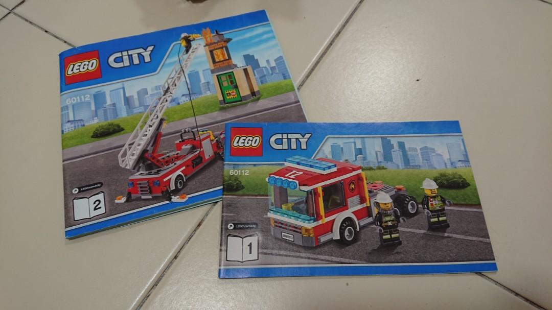 Lego City Fire Engine Set 60112, Hobbies & Toys, Toys & Games on Carousell