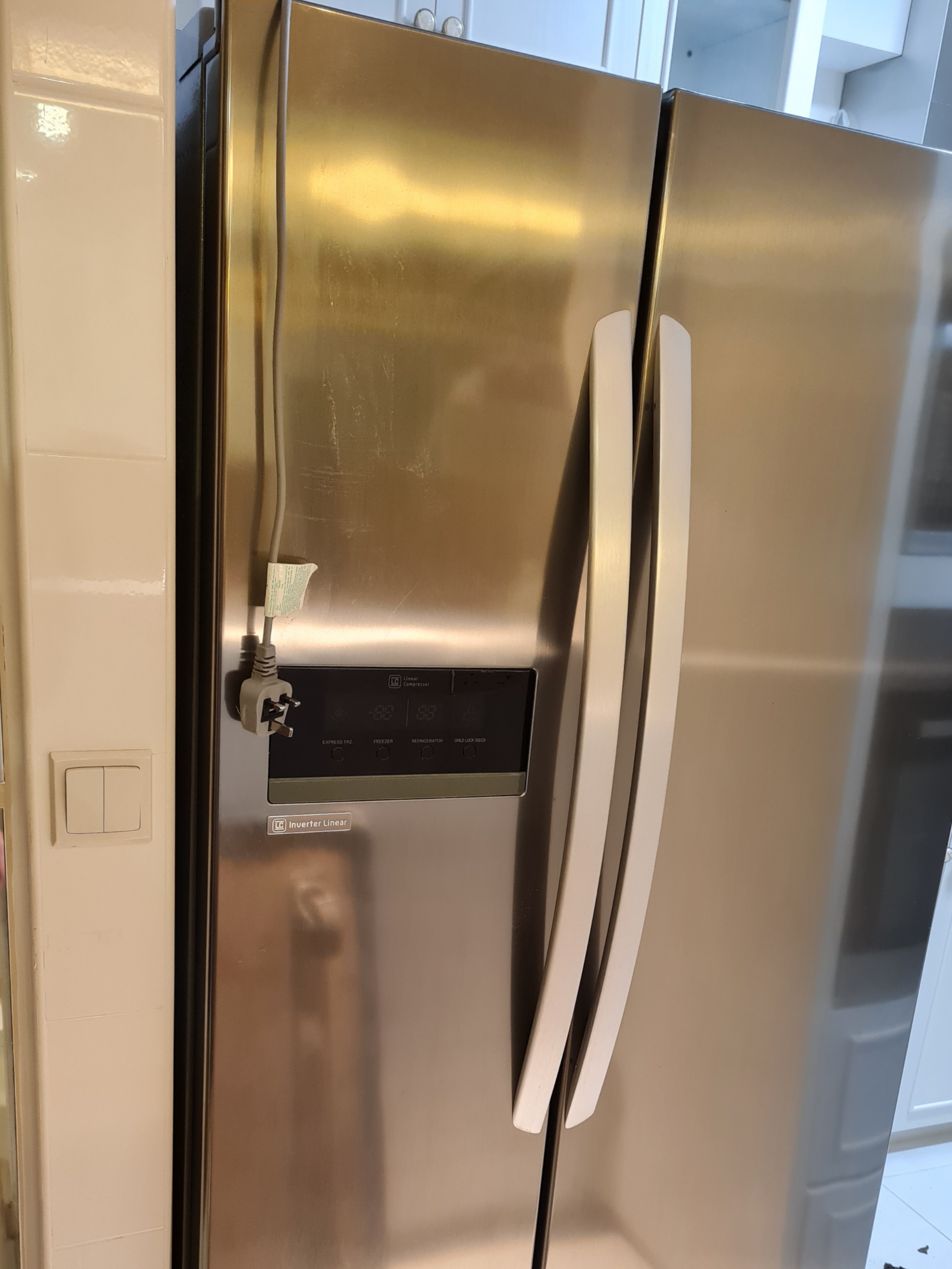 LG 2 door inverter linear refrigerator, TV & Home Appliances, Kitchen ...