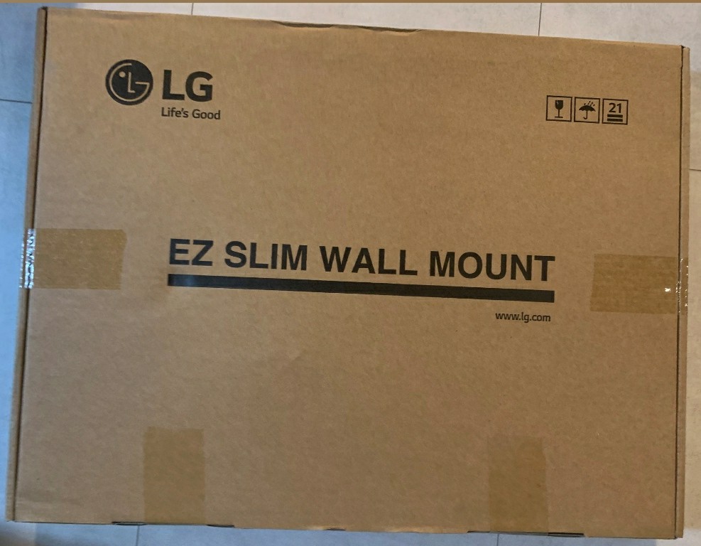 LG Slim Wall Mount, TV & Home Appliances, TV & Entertainment, TV Parts ...