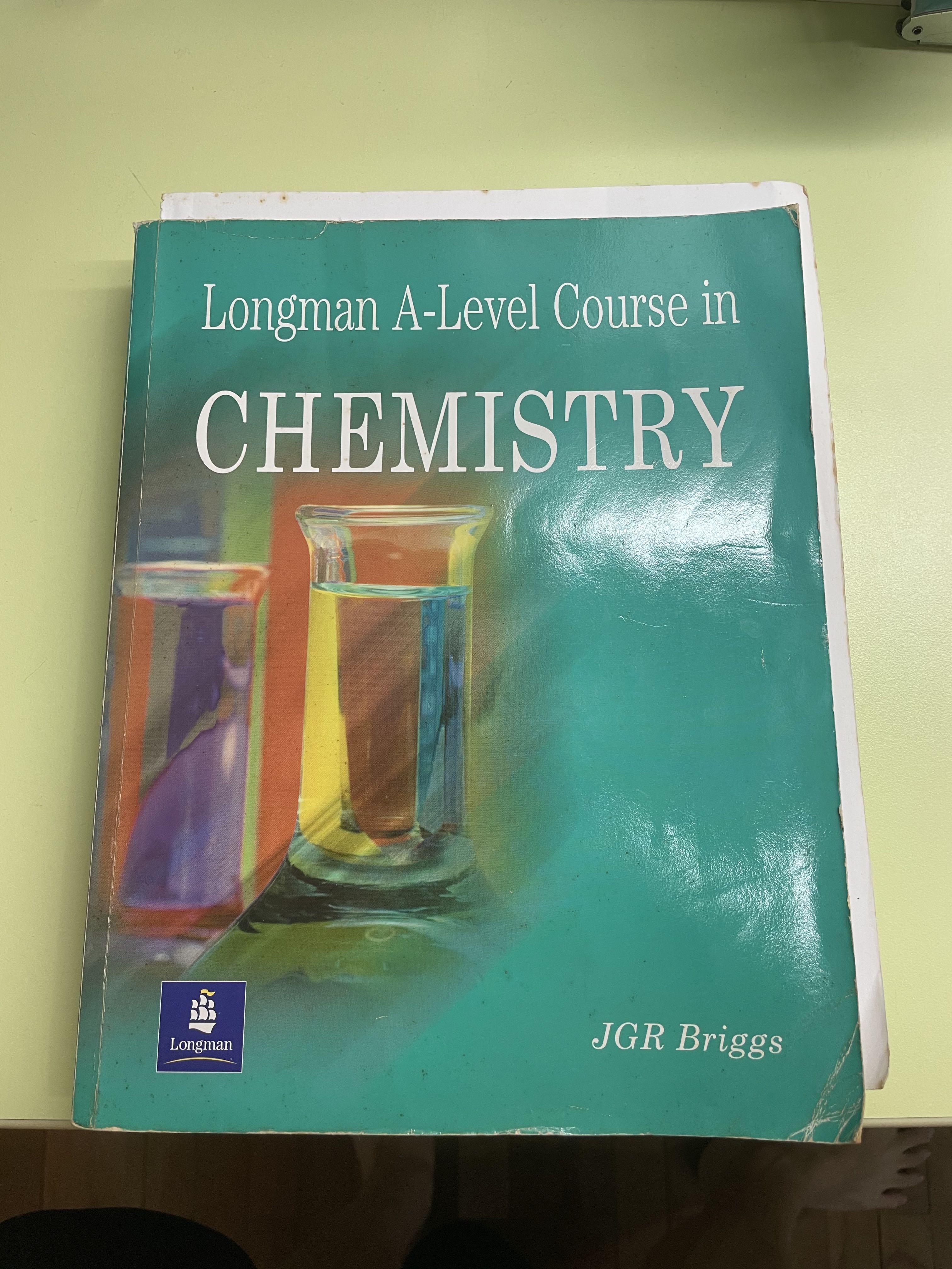 Longman A-Level Course in Chemistry by JGR Briggs, Hobbies & Toys ...