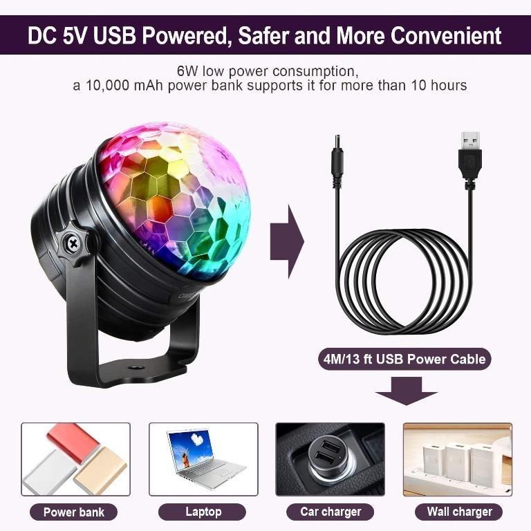 M(1) Omeril Disco Light LD091, Furniture & Home Living, Lighting & Fans ...