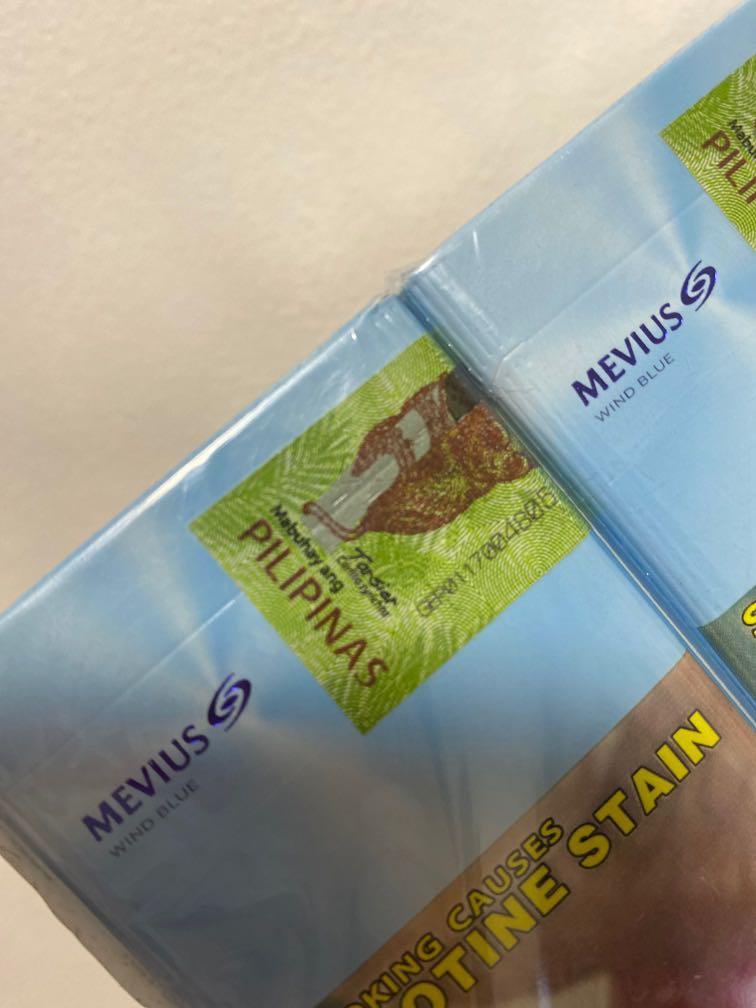 Mevius Wind Blue Cigarettes (1 Ream), Beauty & Personal Care, Men's ...