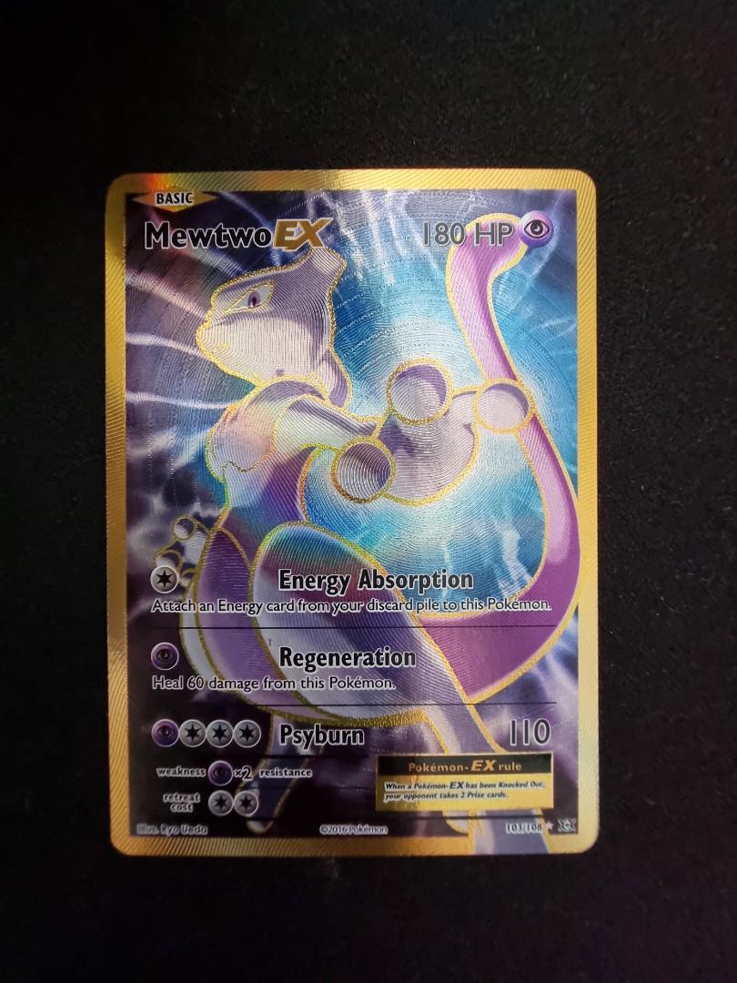 Mewtwo EX - 103/108 - Full Art Ultra Rare, Hobbies & Toys, Toys & Games ...
