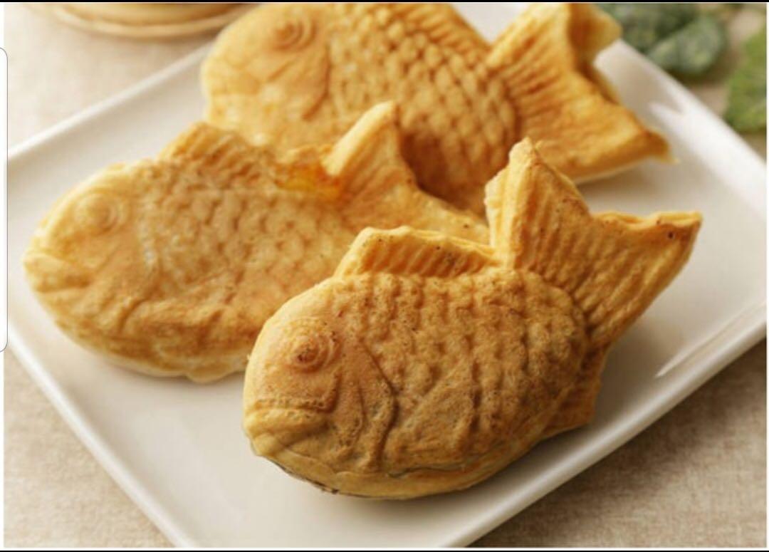 Mini Taiyaki with Azuki (Japanese Waffle Fish Shaped), Food & Drinks ...