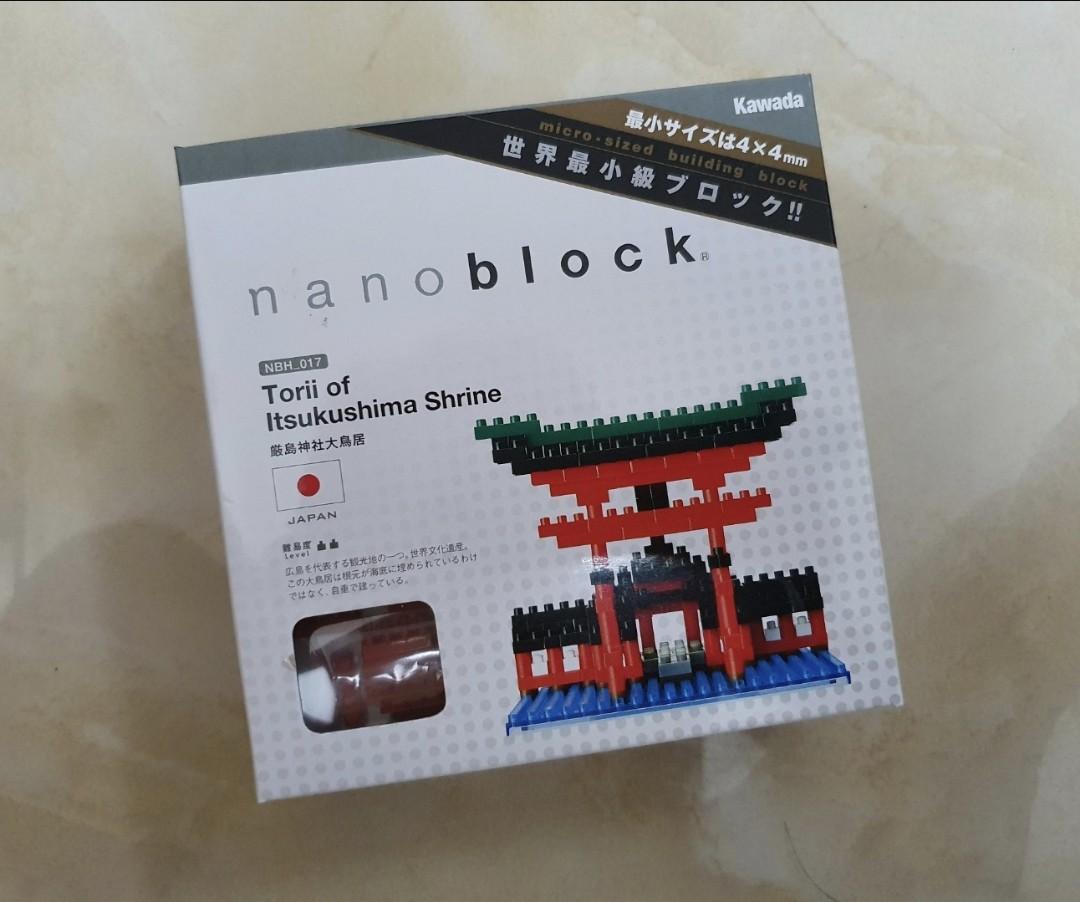 Nanoblock 厳島神社大鳥居 NBH 017 Torii of Itsukushima Shrine, 興趣及遊戲, 玩具 & 遊戲類 - Carousell