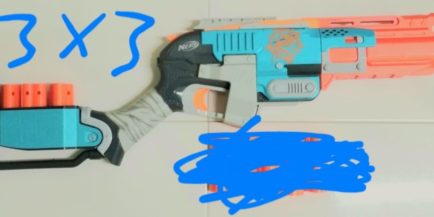 Nerf gun Sledgefire with set, Hobbies & Toys, Toys & Games on Carousell