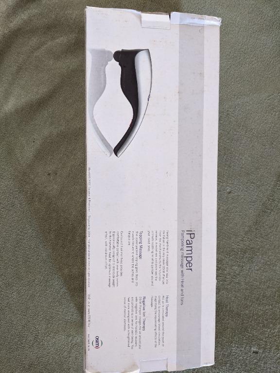 OSIM iPamper handheld massager with heat therapy, Health & Nutrition ...