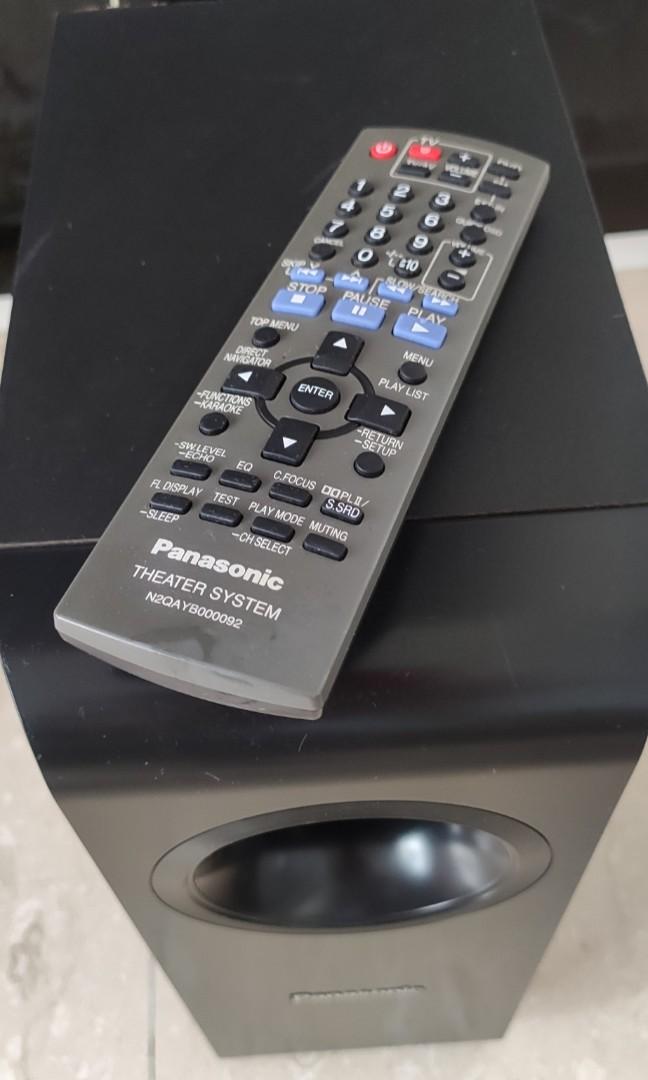 Panasonic Home Theatre 5.1 System, TV & Home Appliances, TV ...