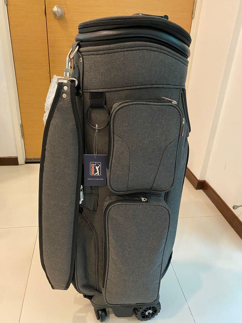 PGA tour golf full Golf bag with 4 wheels, Sports Equipment, Sports ...