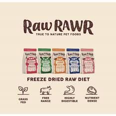 Raw Rawr Freeze Dried 400g - from $55, Pet Supplies, Pet Food on Carousell