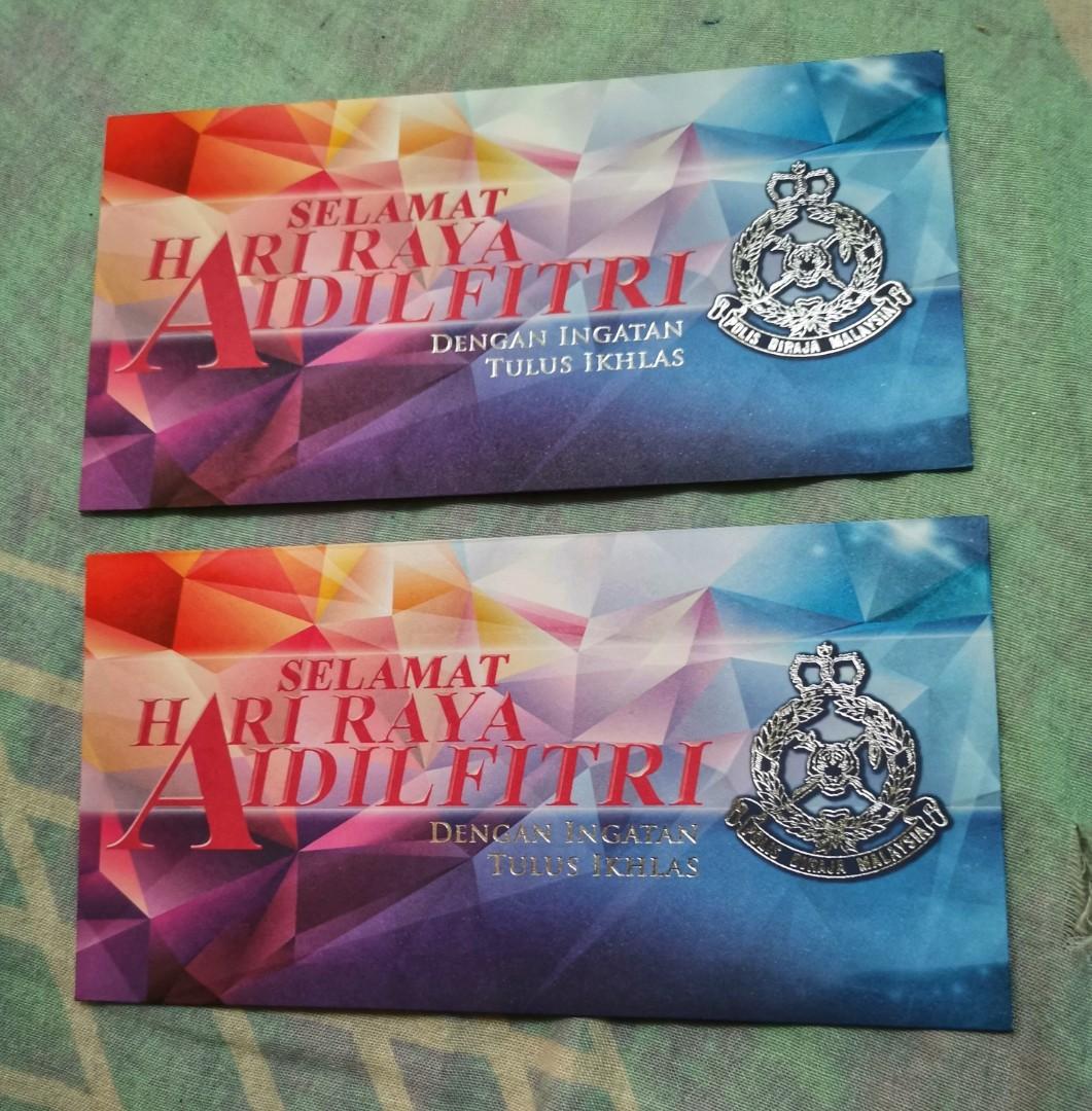 Sampul Raya PDRM, Hobbies & Toys, Collectibles & Memorabilia, Vintage ...