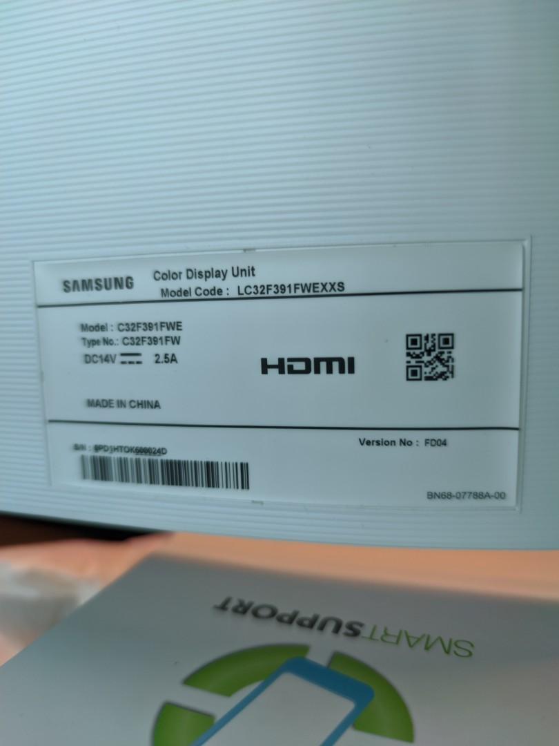 Samsung 32 Inch Curved Monitor, Computers & Tech, Parts & Accessories ...