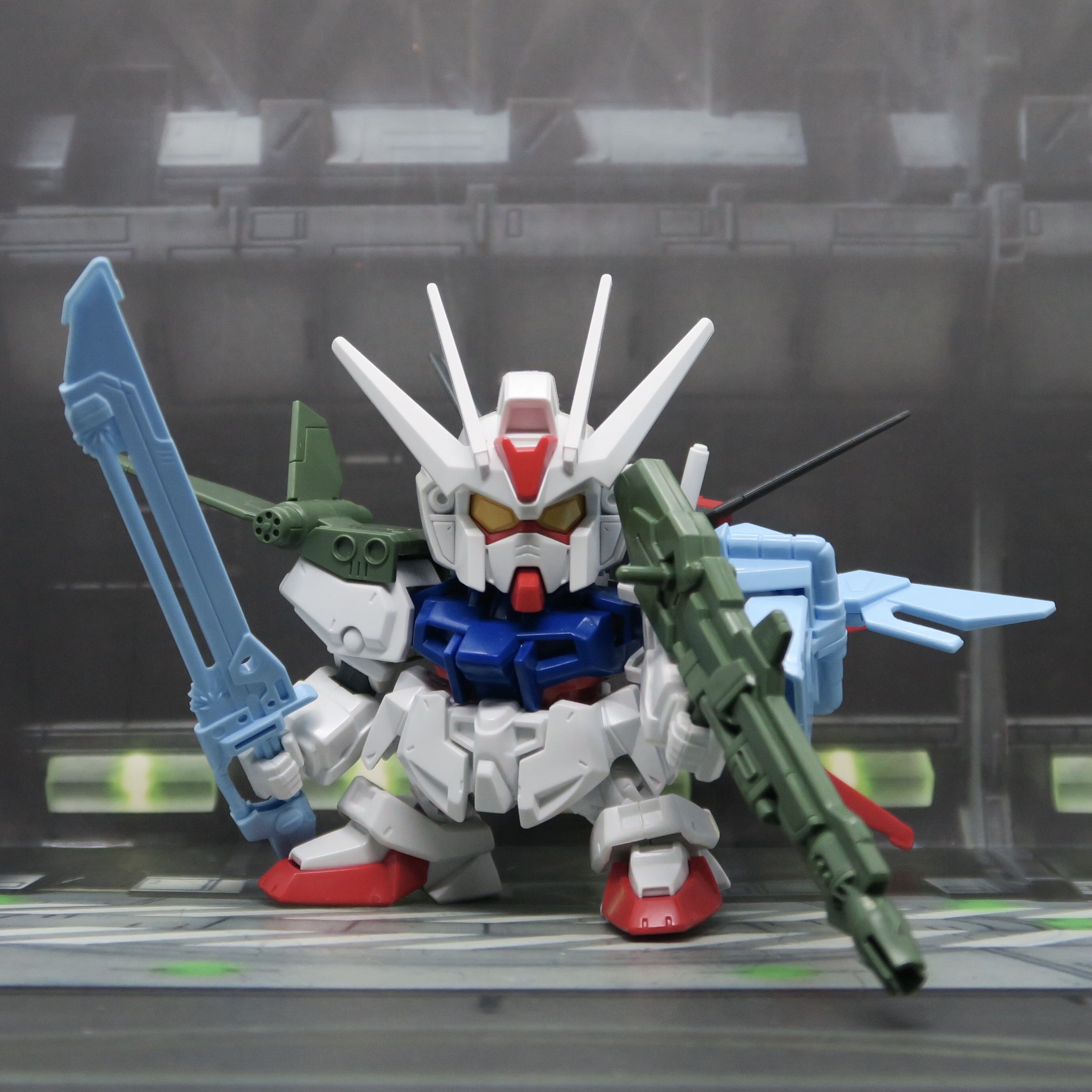 SD Strike Gundam Striker Weapon System (Perfect Strike Gundam) 完美突擊高達 ...
