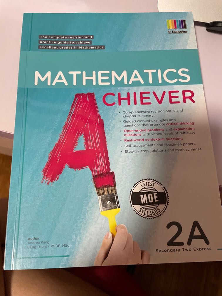 Sec 2 math assessment book 2A, Hobbies & Toys, Books & Magazines ...