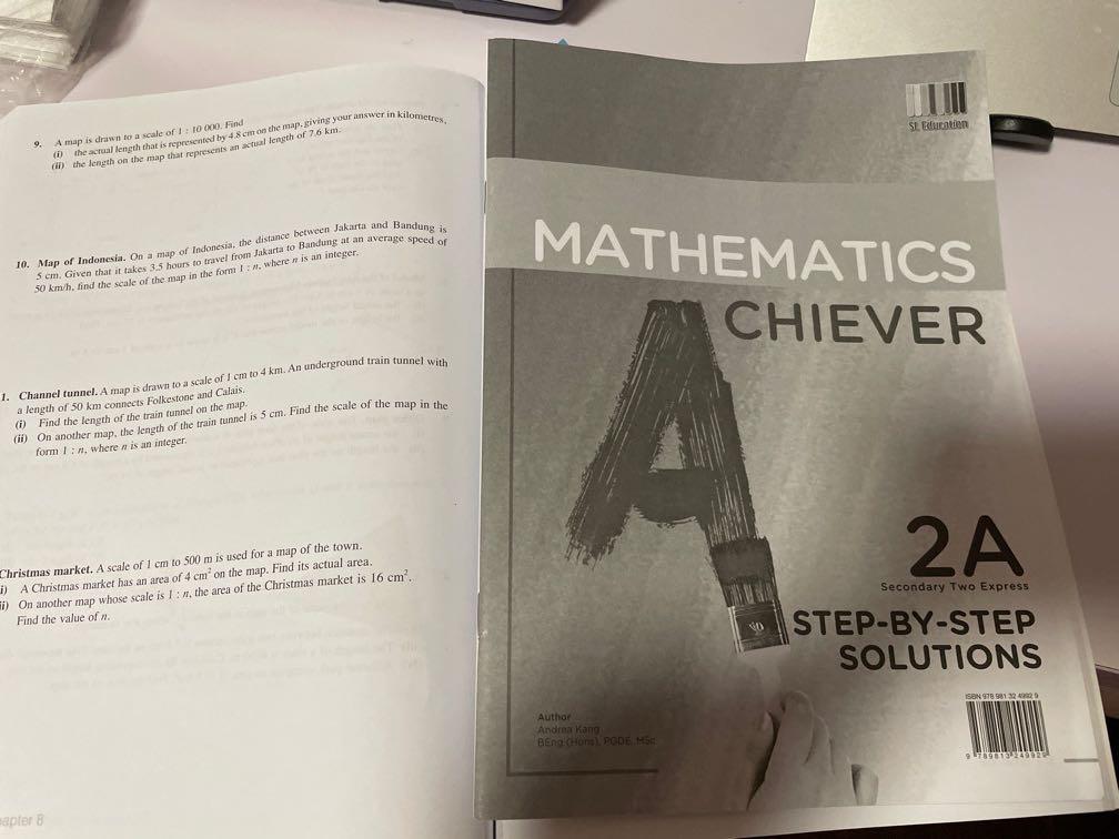Sec 2 math assessment book 2A, Hobbies & Toys, Books & Magazines ...