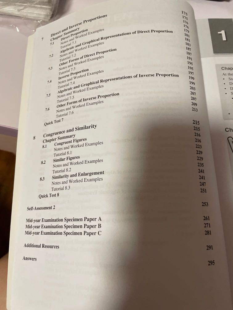 Sec 2 math assessment book 2A, Hobbies & Toys, Books & Magazines ...