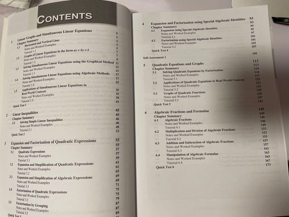 Sec 2 math assessment book 2A, Hobbies & Toys, Books & Magazines ...