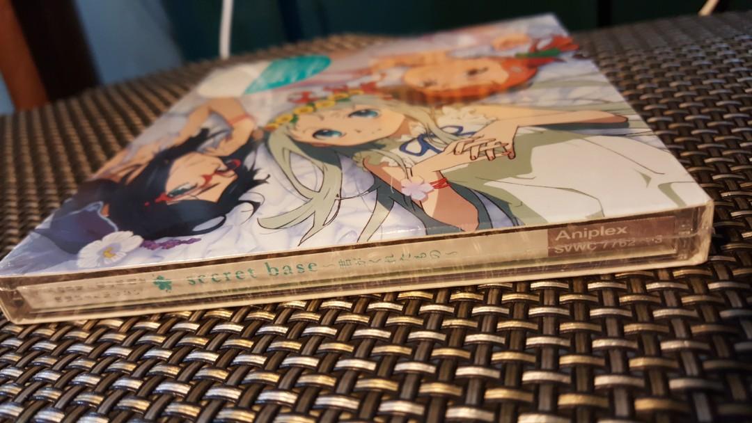 Secret Base Japan Anime Audio CD + DVD Collectible Combo, Hobbies ...