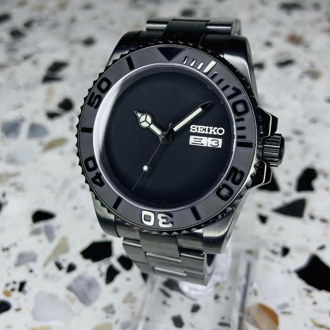 Seiko mod, Men's Fashion, Watches & Accessories, Watches on Carousell