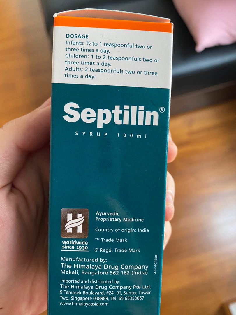 Septilin Himalayan syrup, Babies & Kids, Baby Nursery & Kids Furniture ...